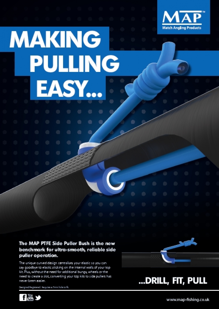 Map Release Curved Side Puller | Match Fishing