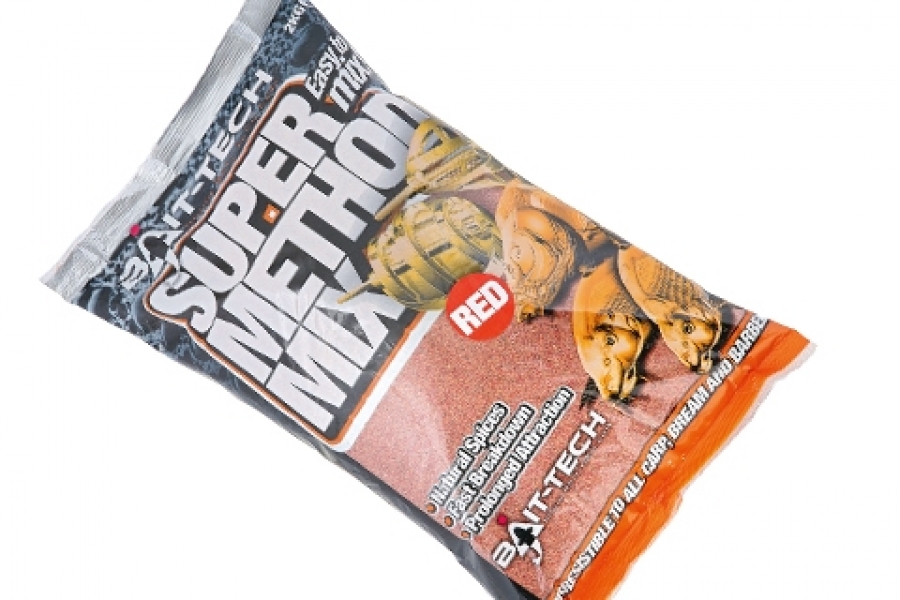 Bait Tech Super Method Mix Red Groundbait | Match Fishing