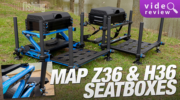Review: MAP Z36 Elite & H36 Lite Seatboxes (Video) | Match Fishing