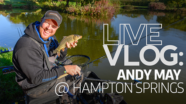Live Vlog - Andy May (Video) | Match Fishing