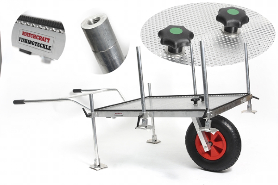 Matchcraft Six Leg Barrow Platform System | Match Fishing